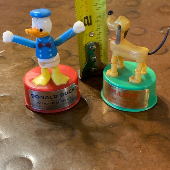 Disney | Toys | Vintage Walt Disney Donald Duck Minipuppet Pluto | Poshmark